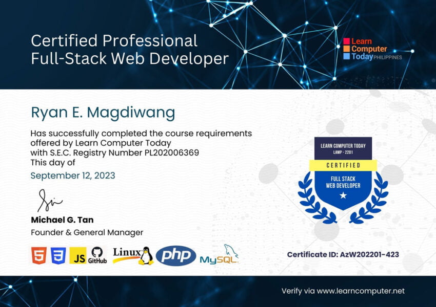 Fullstack Web Developer Path - Learn Computer Today Fullstack Web Developer Path - Learn Computer Today